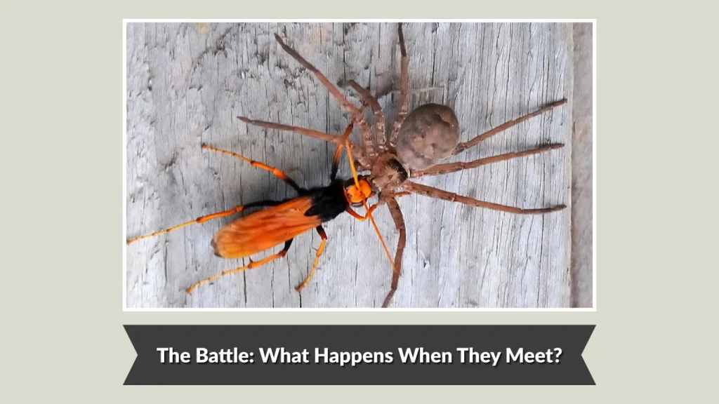 Spider Wasp vs Spider: Behavior, Battles, and Survival