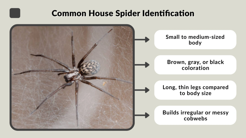 Common House Spider: Identification, Bites, Size & Facts
