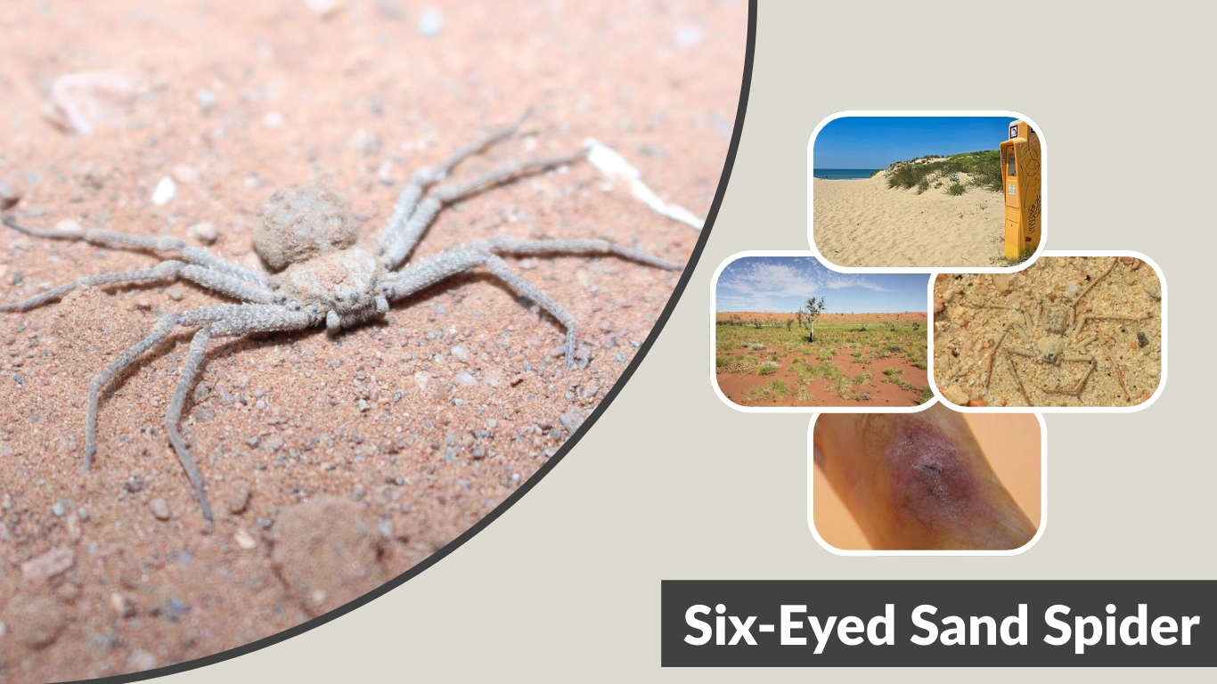 Six-Eyed Sand Spider: Bite, Venom, Size & Facts