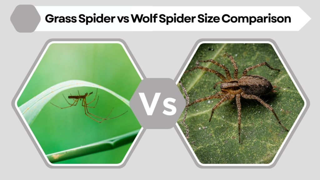 Grass Spider vs Wolf Spider: Key Differences, Identification, Size, and ...